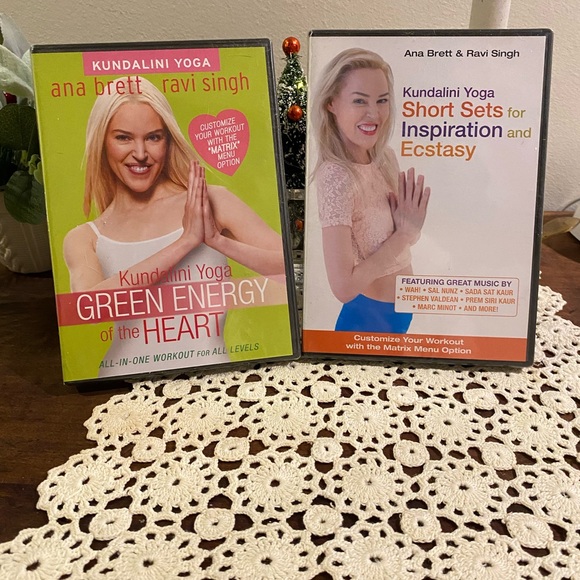 Other | Kundalini Yoga Dvd Set By Ana Brett Ravi Singh | Poshmark